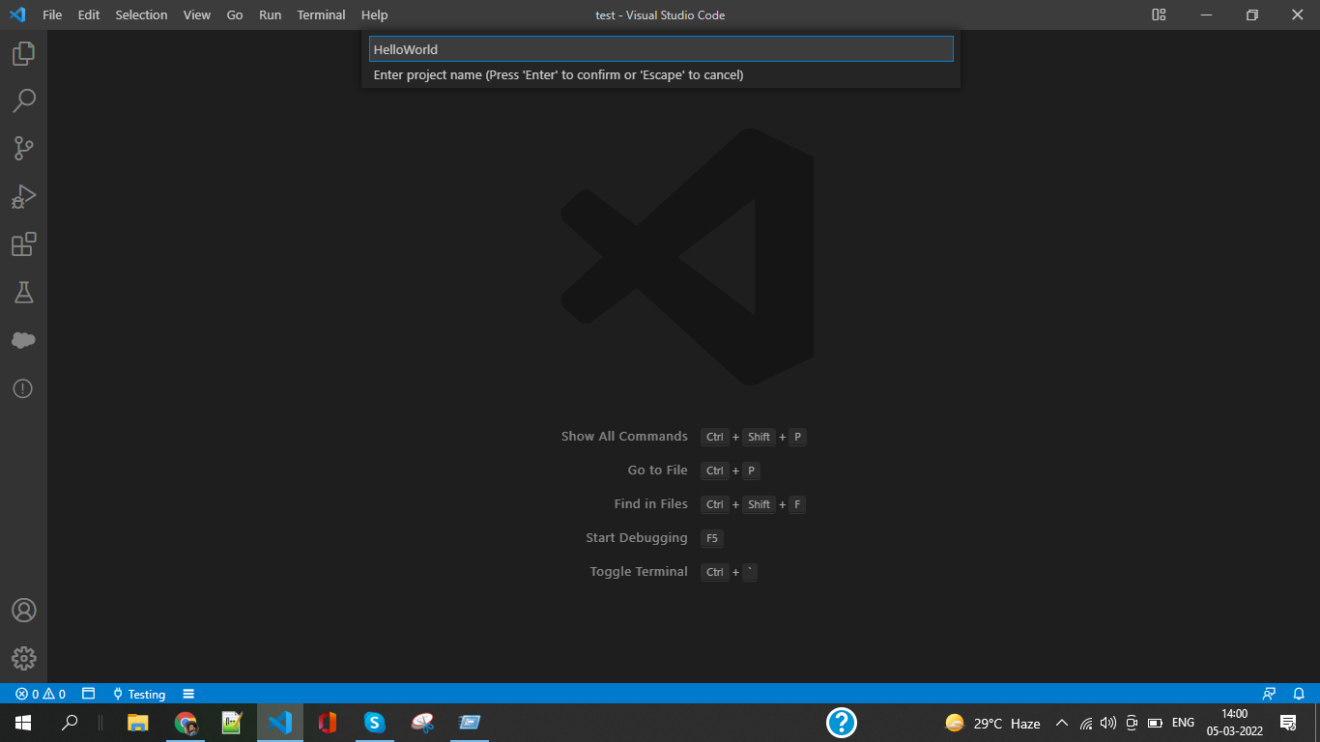 Setup Vs Code For Lightining Web Component Lwc Sfdc Pathshala