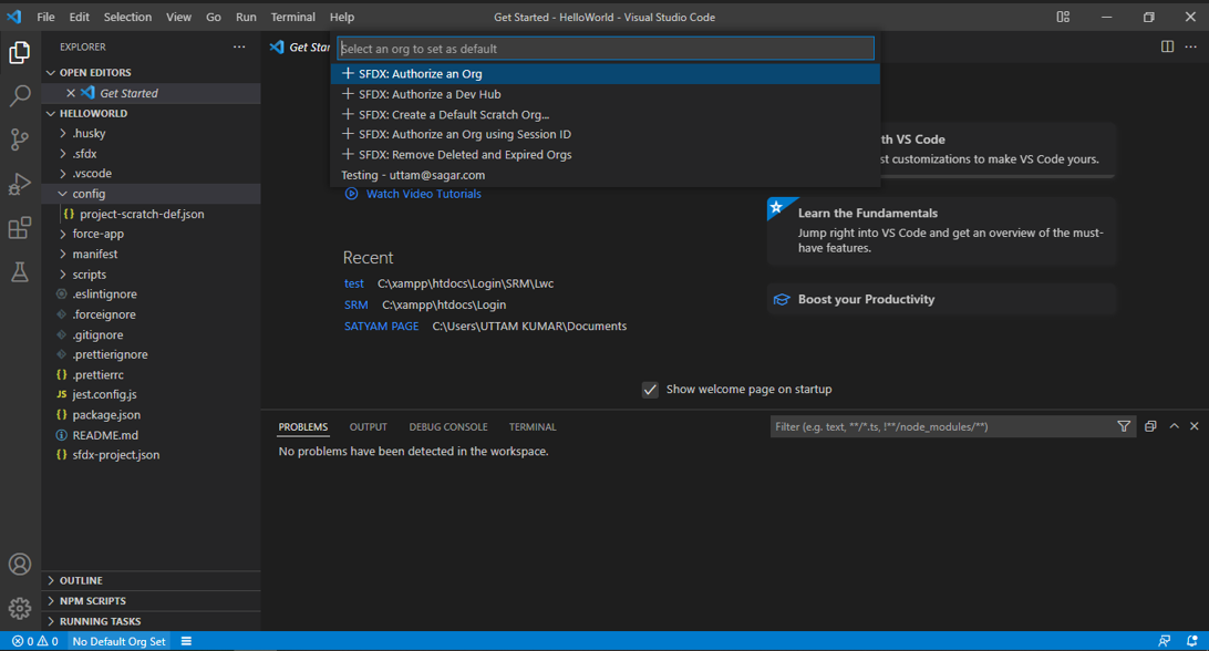 Setup Vs code for Lightining web component (LWC) - SFDC Pathshala